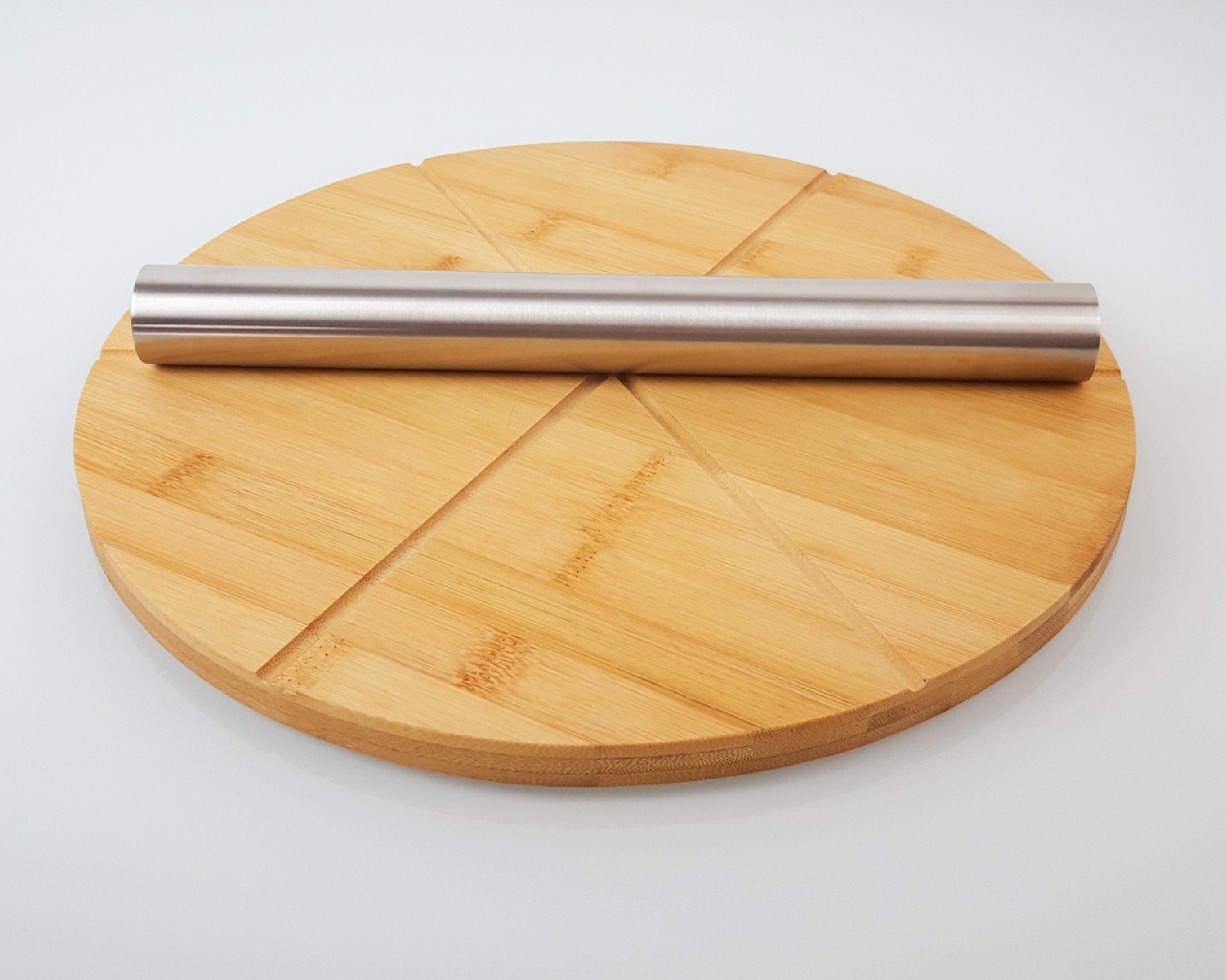 Teigroller aus Edelstahl